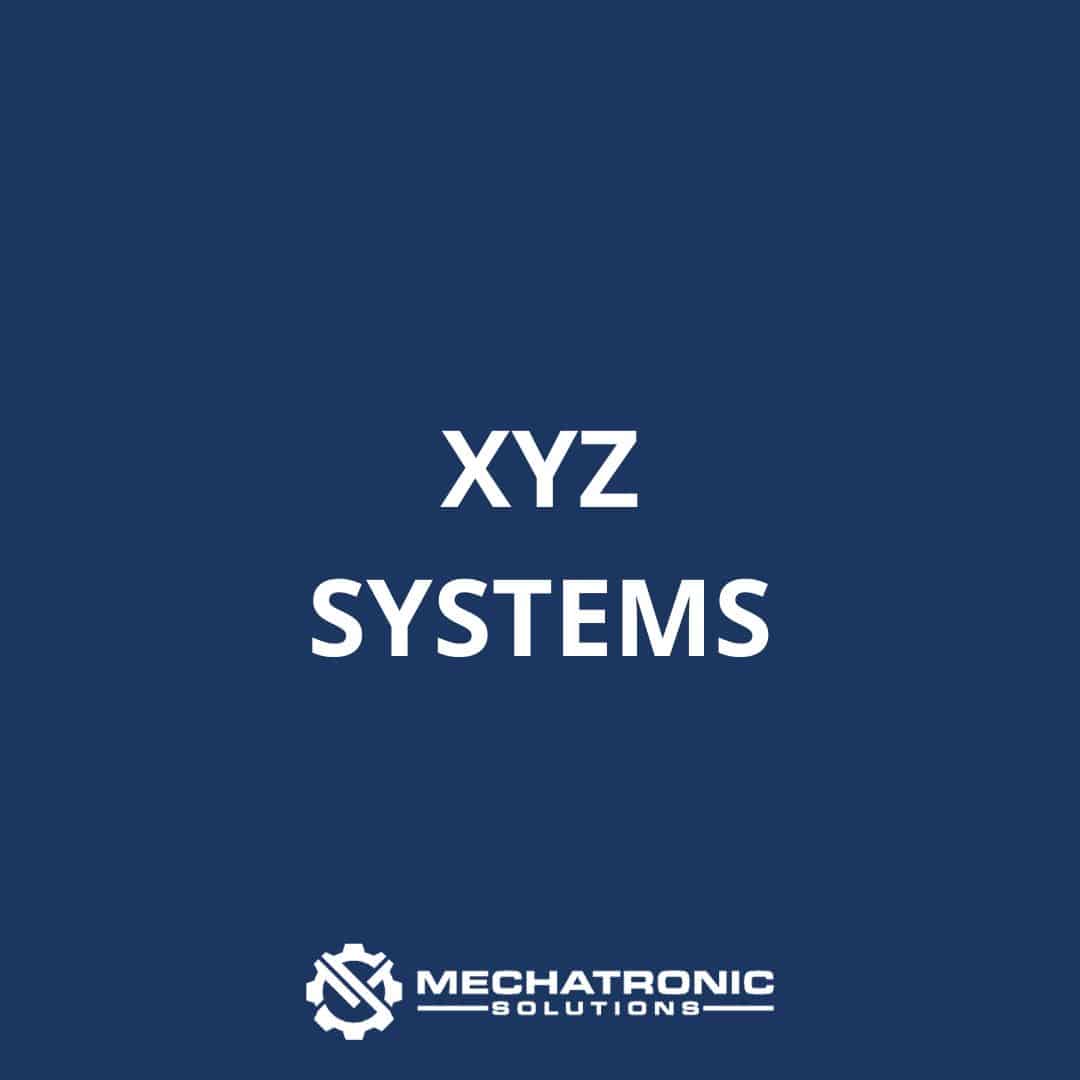 XYZ Systems - Mechatronic Solutions