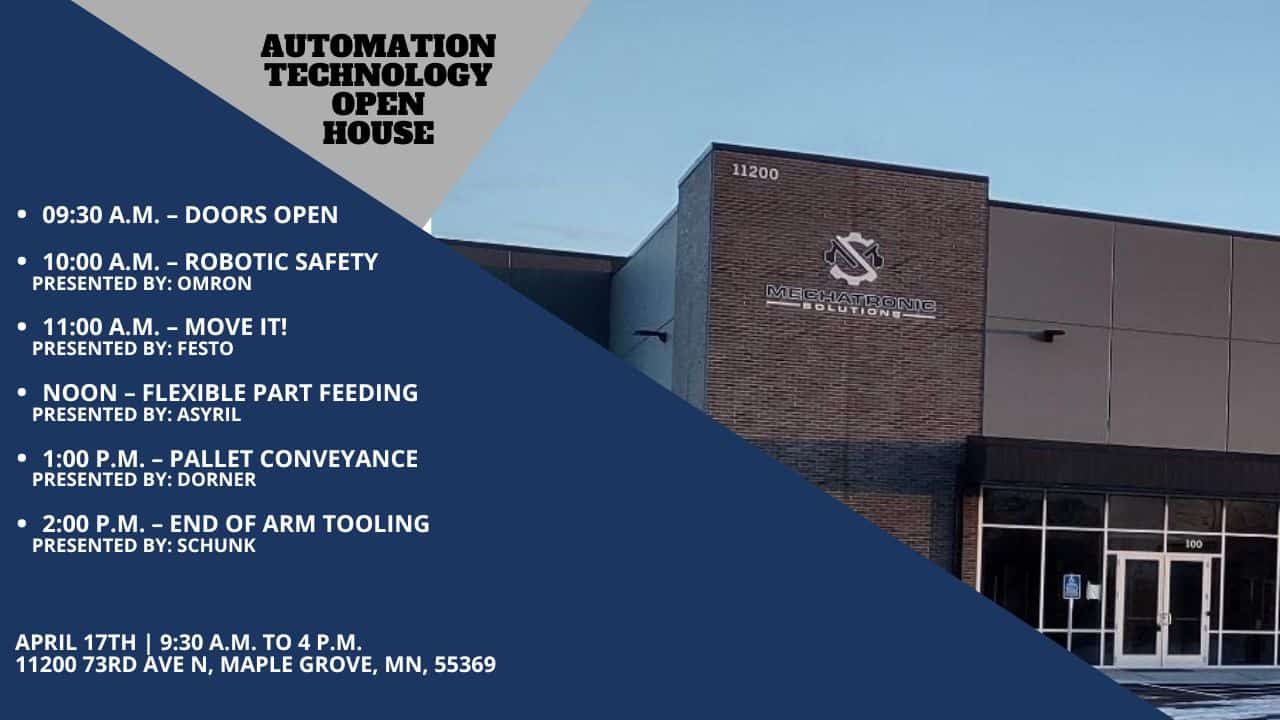 2025 Automation Technology Open House - Mechatronic Solutions
