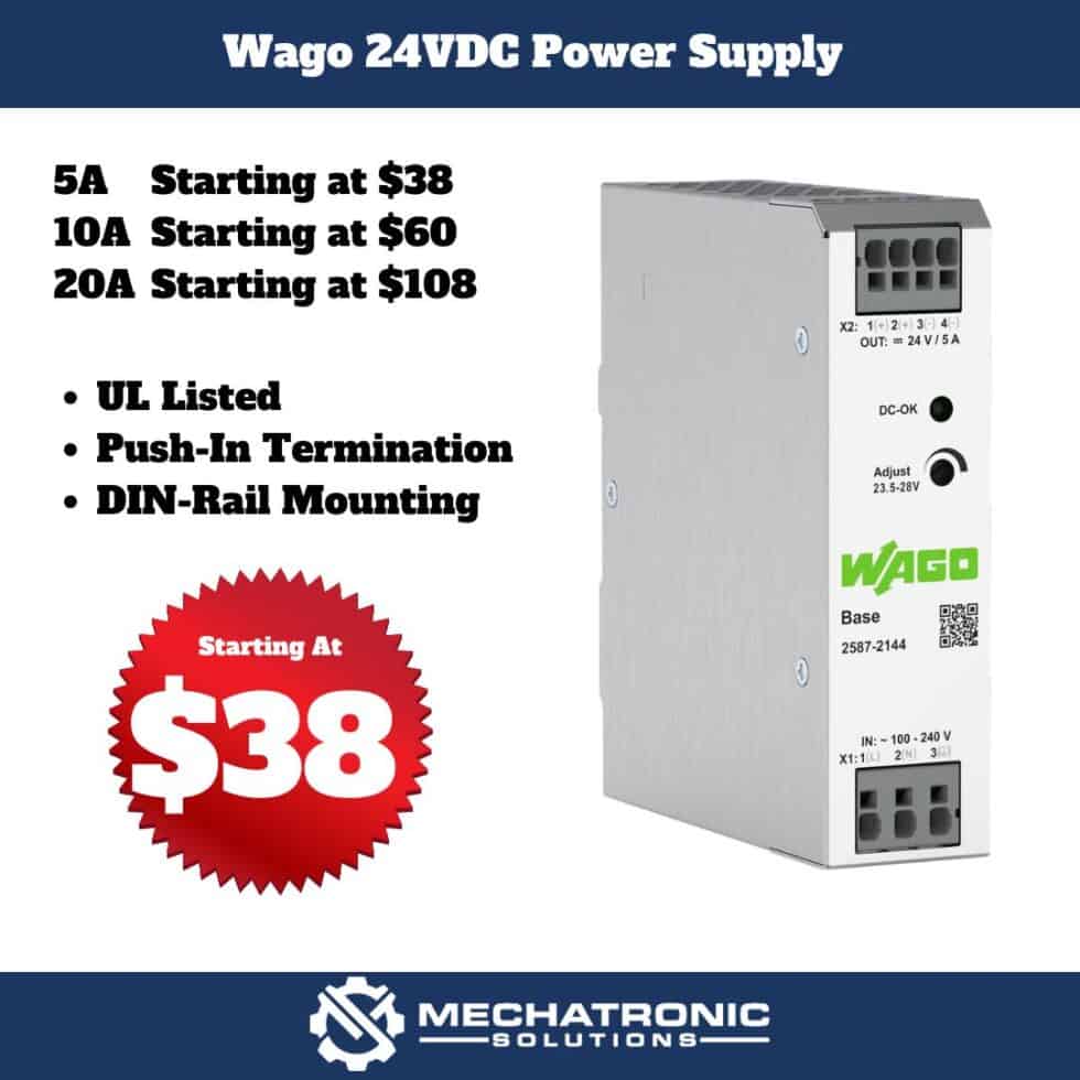 Wago Power Supplies - Mechatronic Solutions
