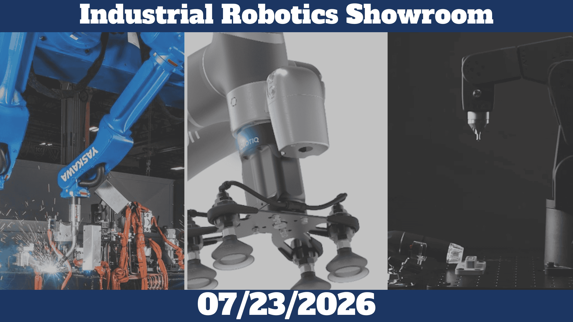 07/23: Industrial Robotics Showroom - Mechatronic Solutions